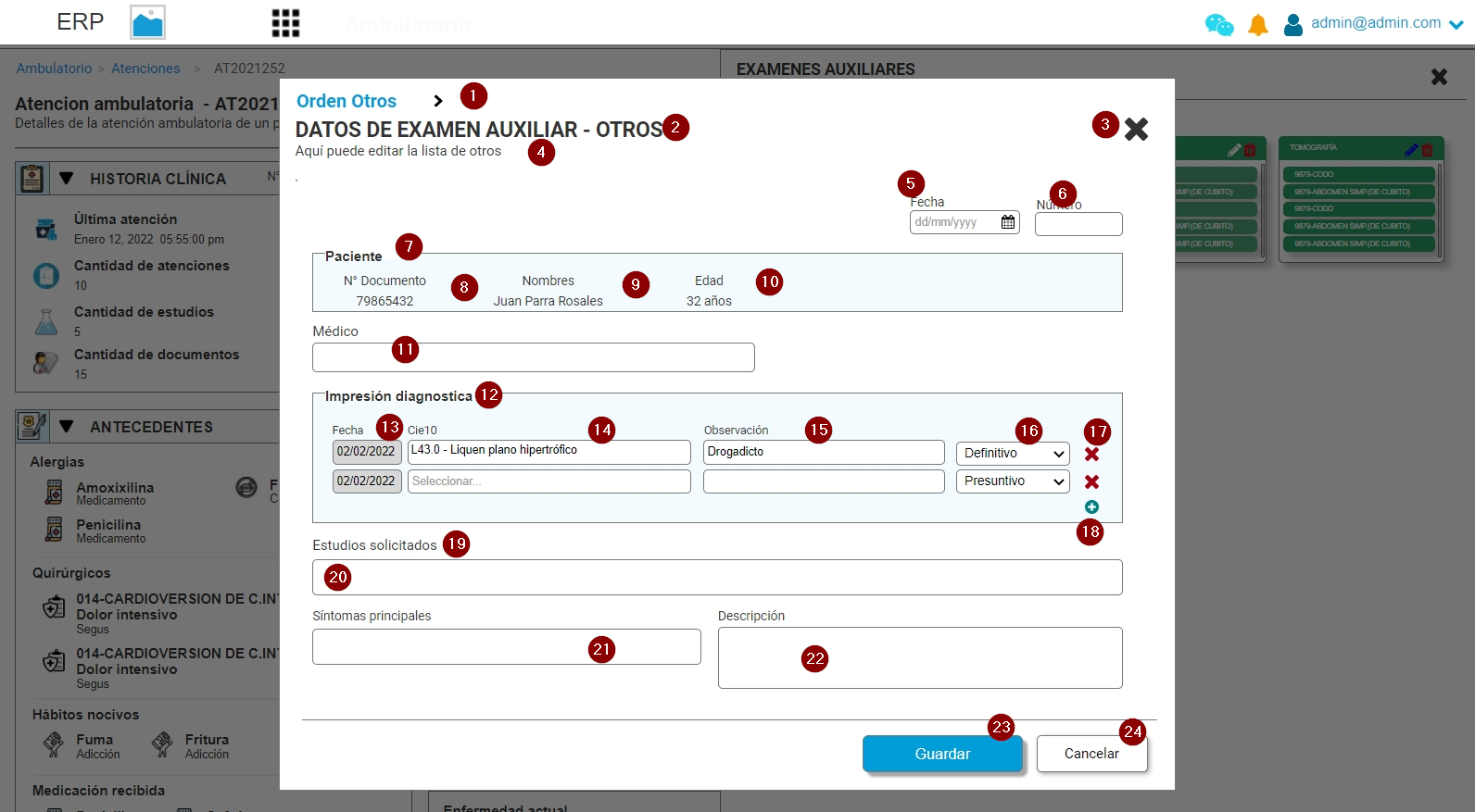 Nueva Orden Laboratorio – SYSLACSDEV DOCS