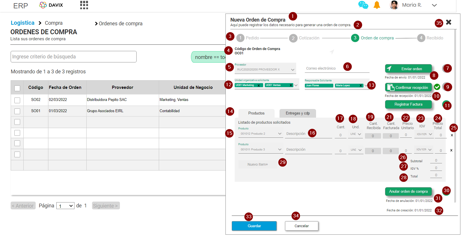 Nueva Orden de Compra – SYSLACSDEV DOCS