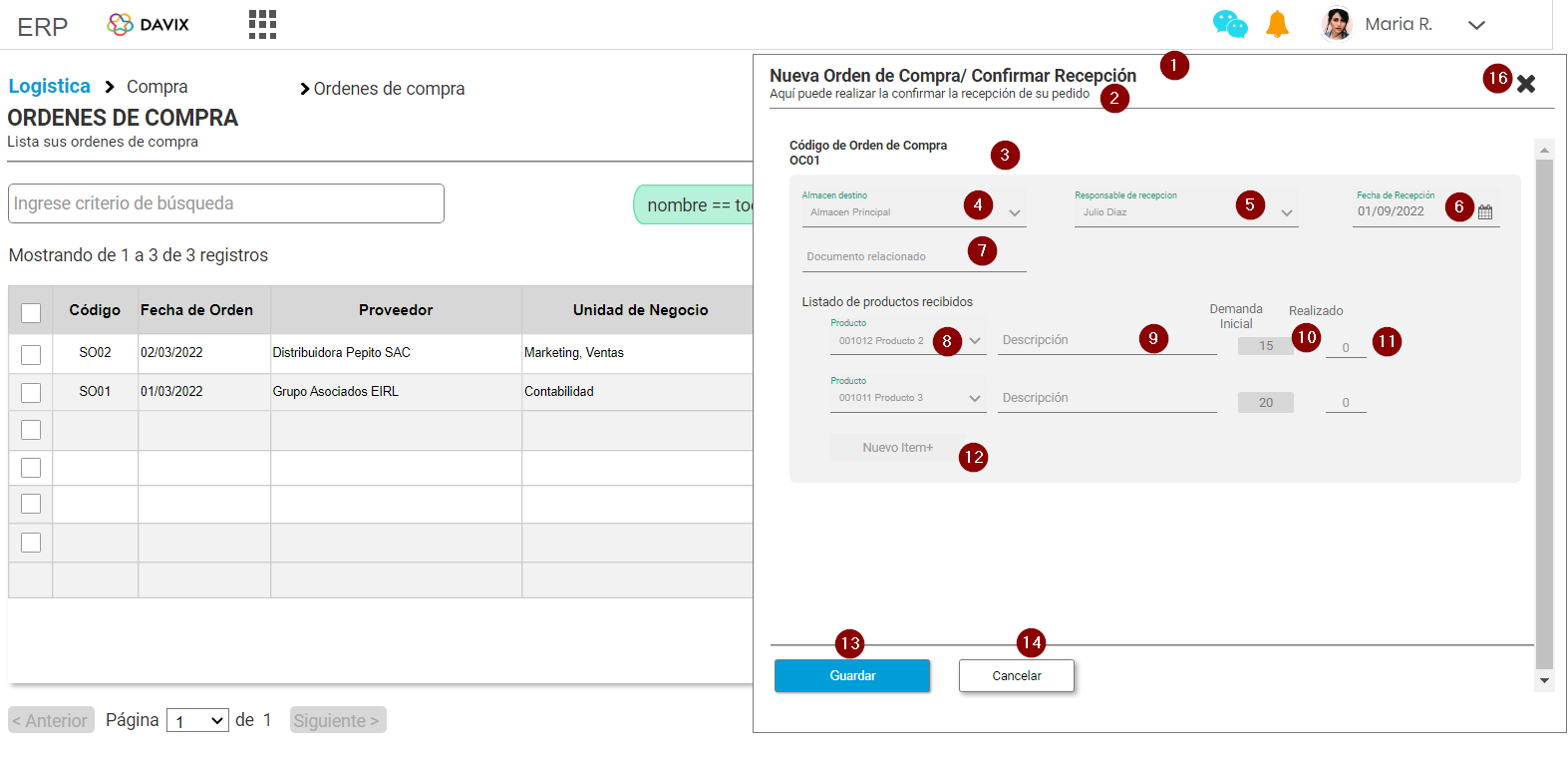 Confirmar Orden de Compra – SYSLACSDEV DOCS
